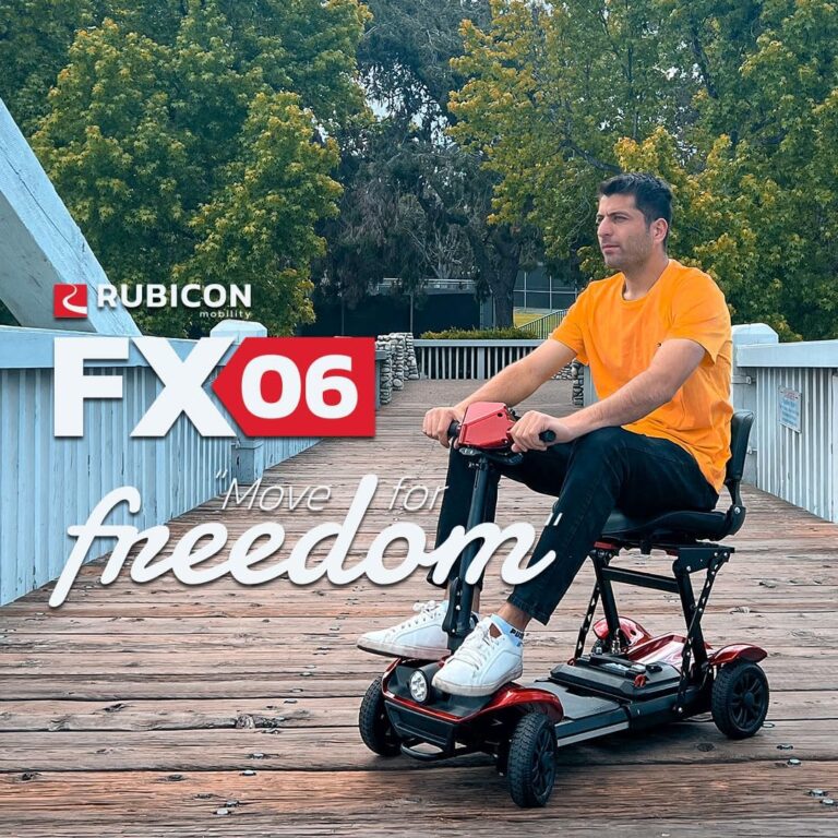 Rubicon FX6 Mobility Scooter Review - First Choice Scooters