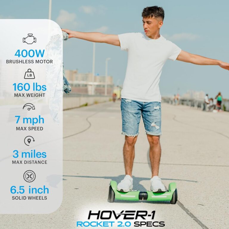 Hover-1 Rocket with LED Light-Up Wheels Review - First Choice Scooters