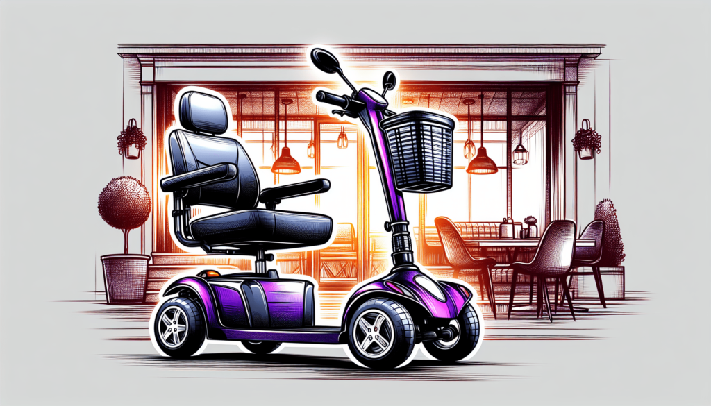 Drive Medical Scout Compact Travel Power Scooter 4 Wheel Extended ...